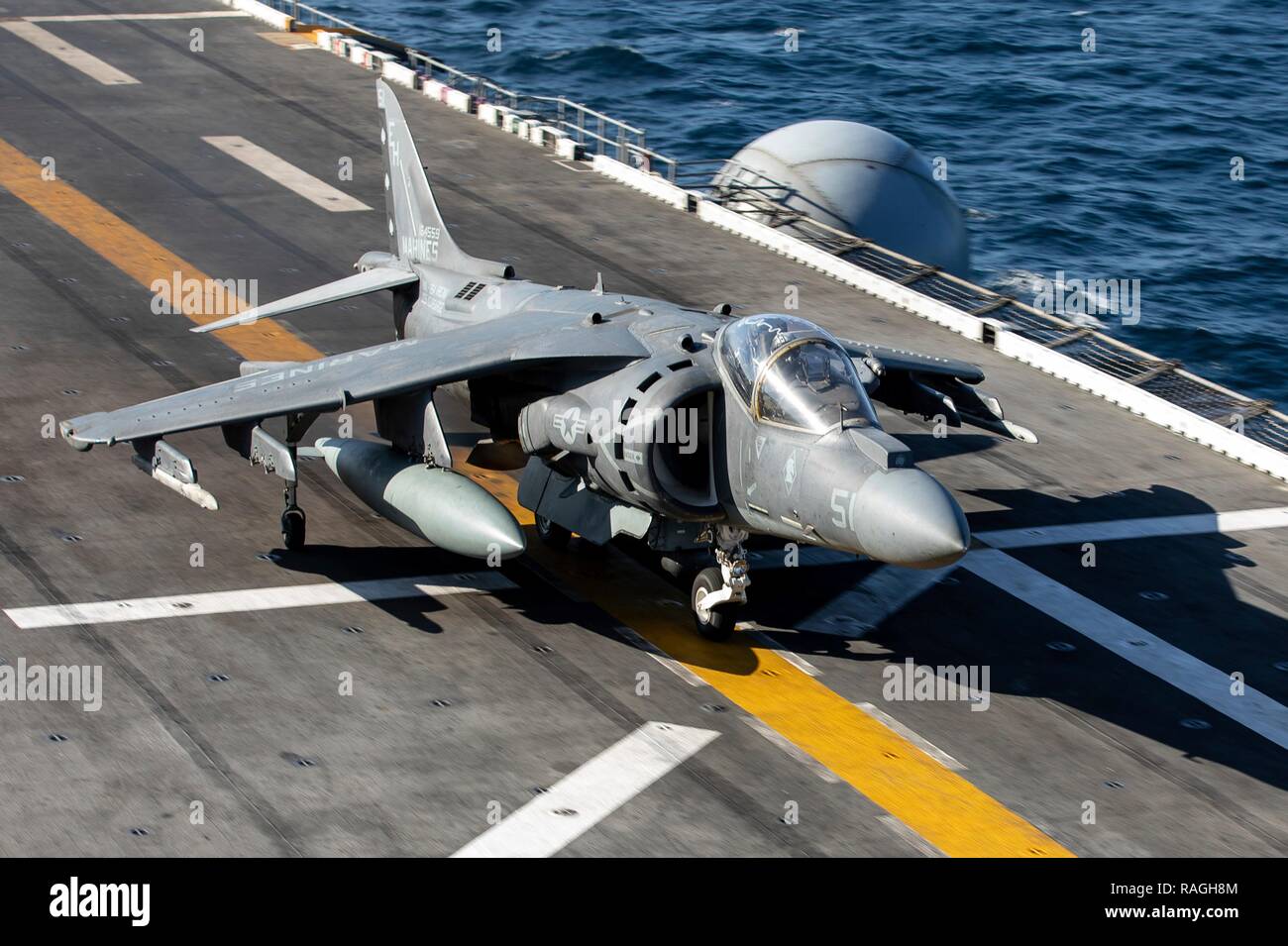 A U S Marine Corps Av 8b Harrier Jump Jet Fighter Aircraft From 22nd