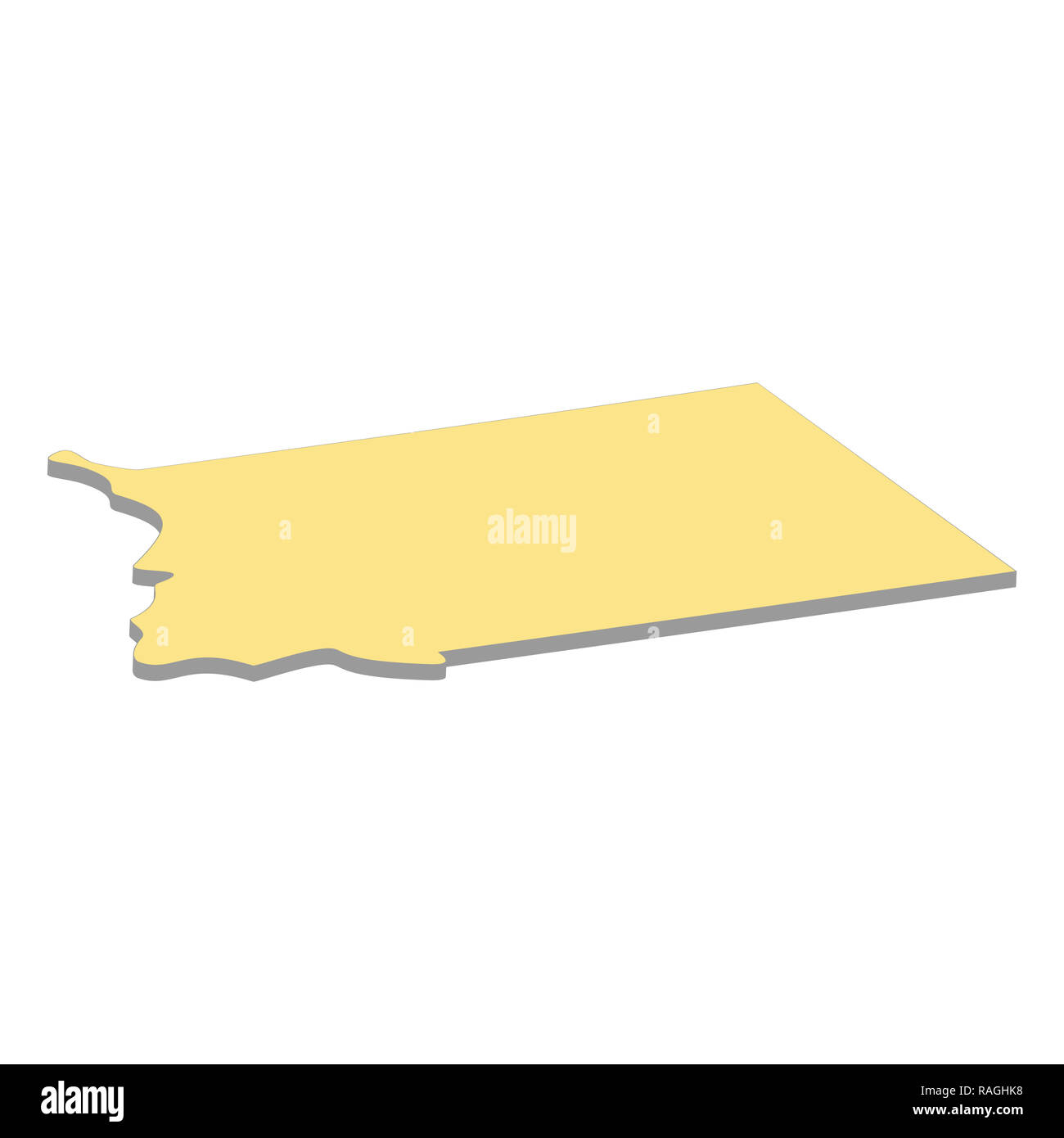 3d Map Of Equatorial Guinea Silhouette Of Equatorial Guinea Map