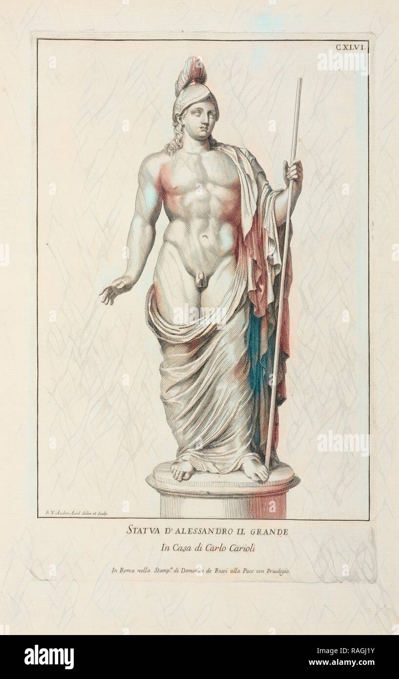 Statva d'Alessandro il grande... Raccolta di statue antiche e moderne ...