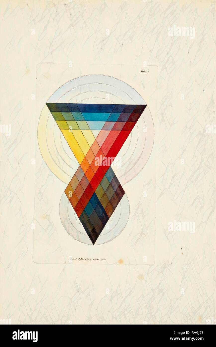 Tab. 5, A new elucidation of colours, original, prismatic, and material ...