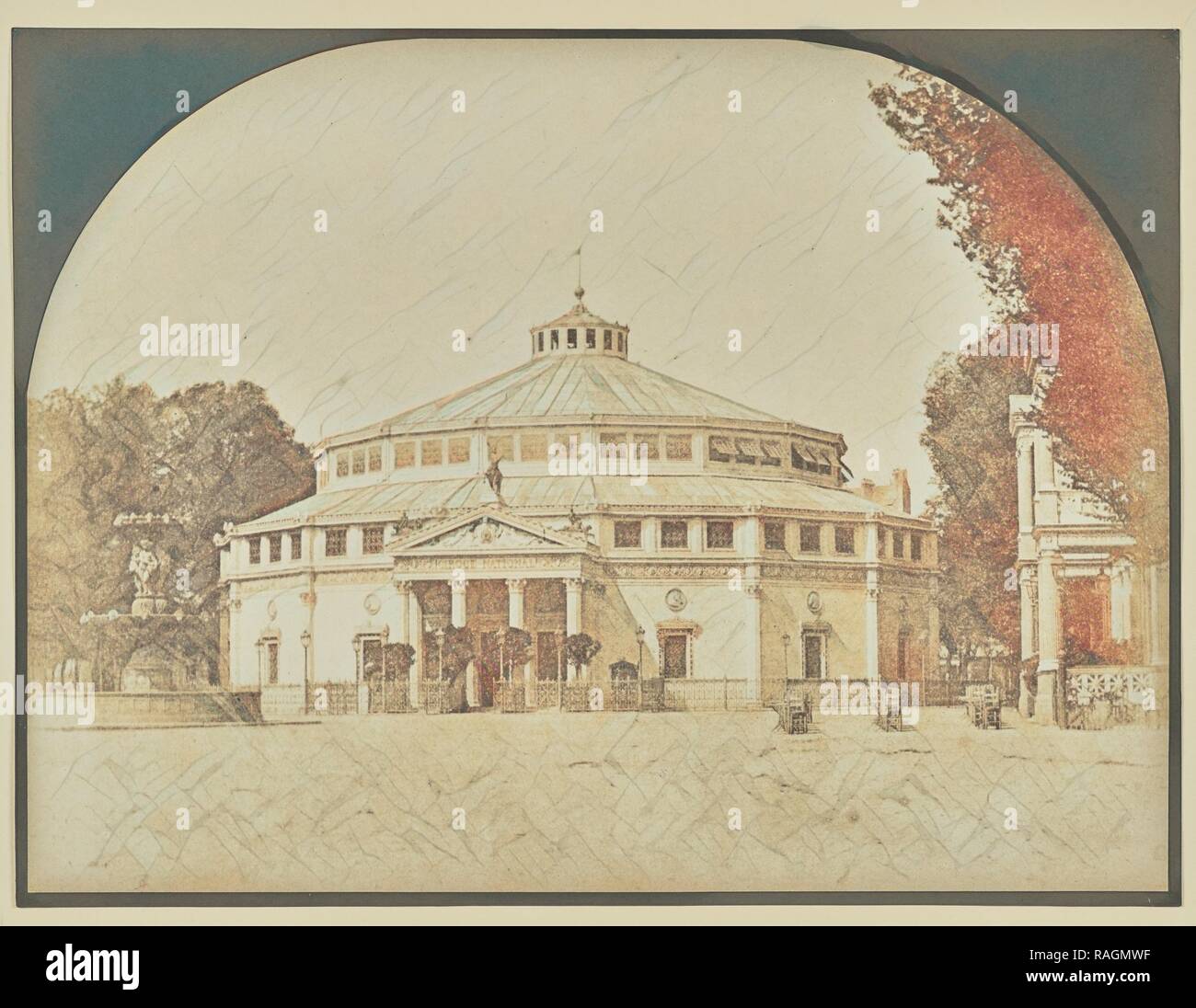 Cirque National, Paris, Hippolyte Bayard (French, 1801 - 1887), Paris ...