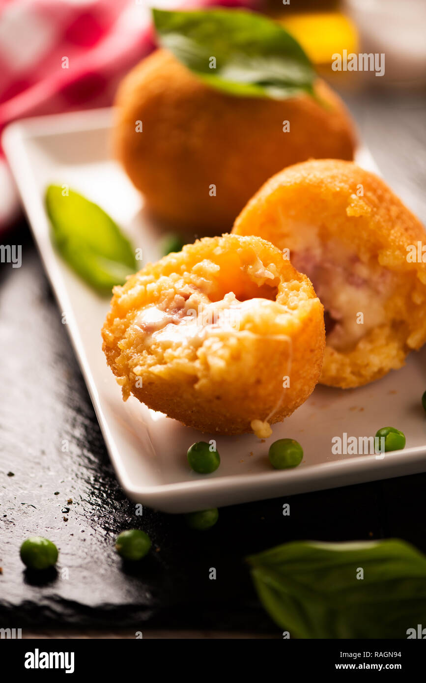 Arancini italy hi-res stock photography and images - Alamy