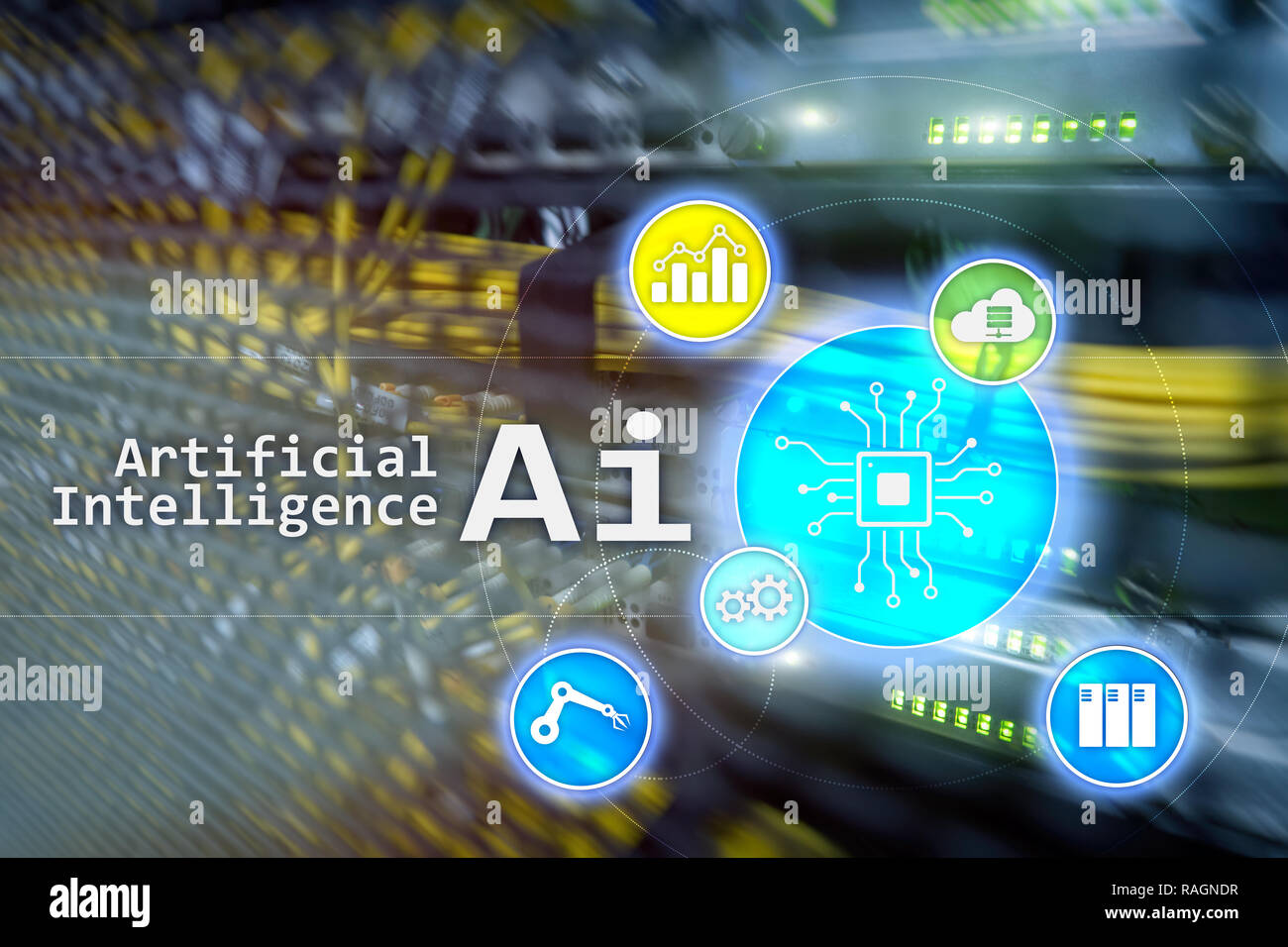 AI, Artificial intelligence, automation and modern information ...