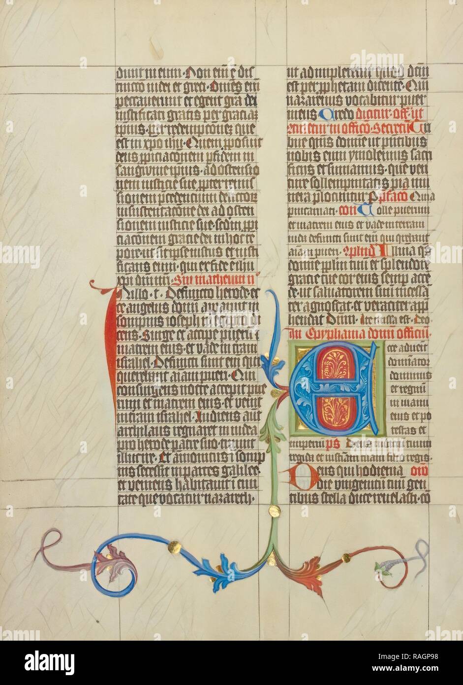Decorated Initial E, Master Michael (Austrian, active about 1420 until ...