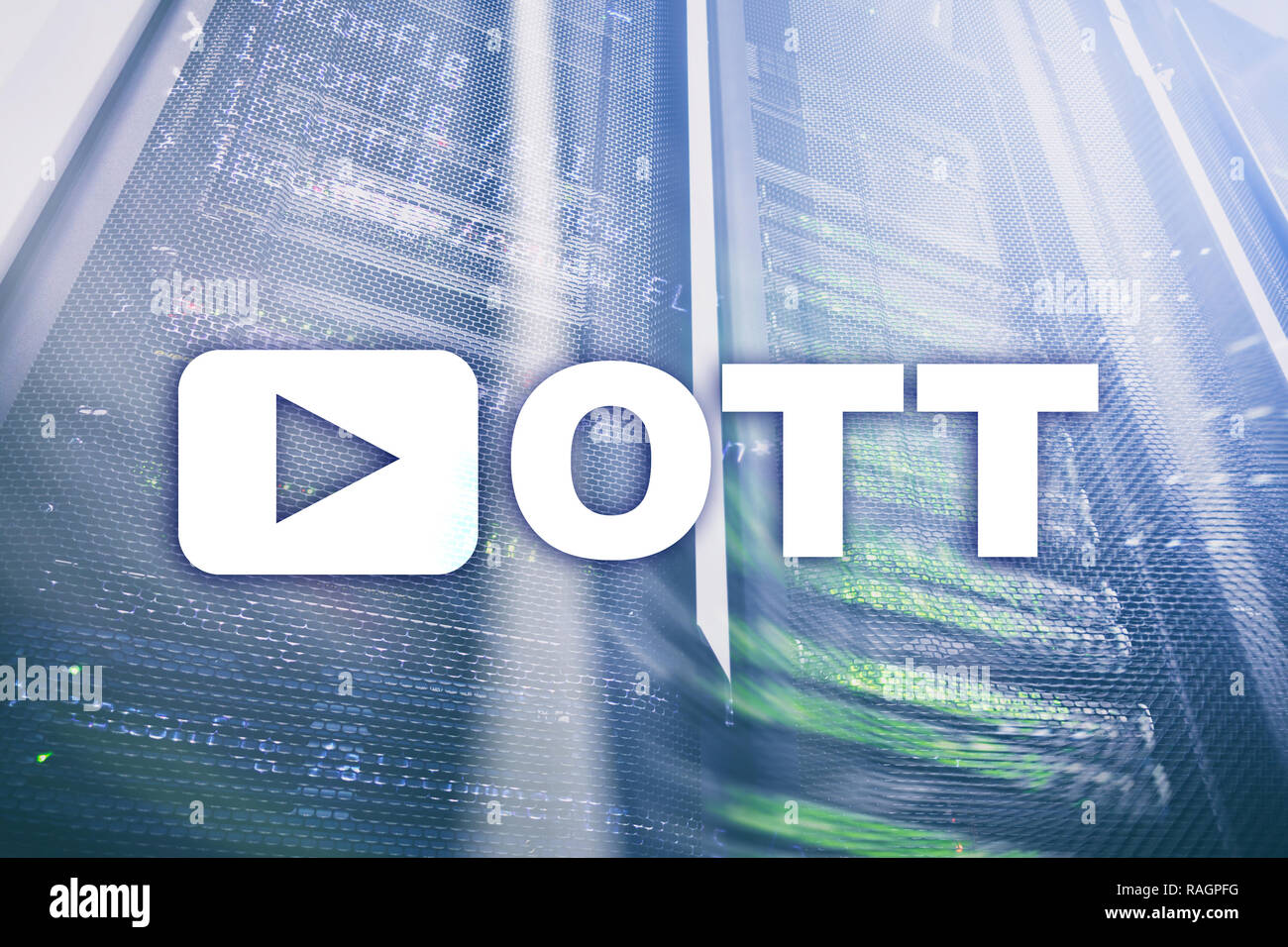 OTT, IPTV, video streaming over the internet Stock Photo - Alamy