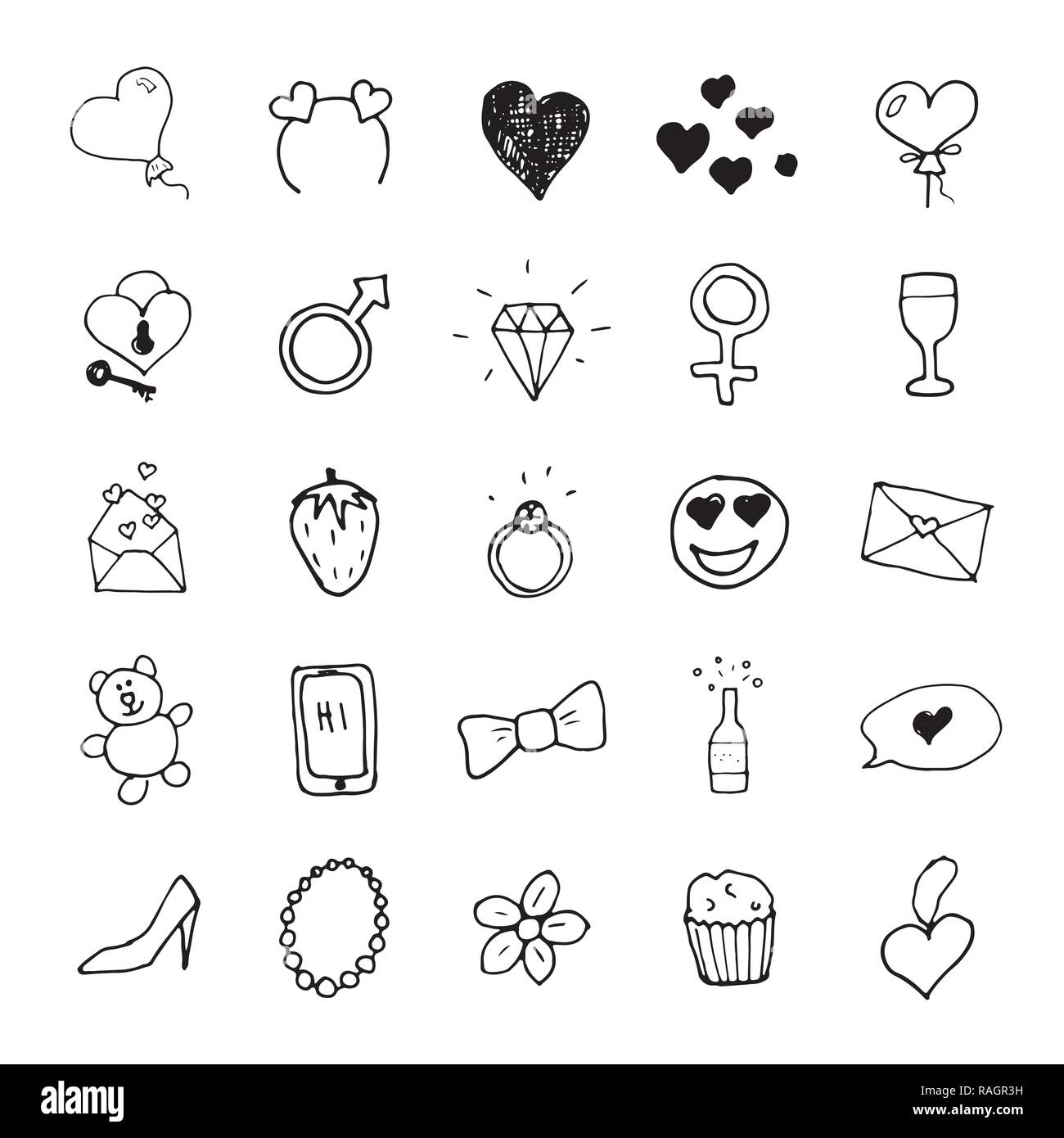 How To Draw A Love Sign Step By Step