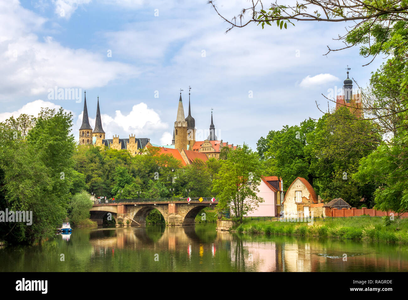 Castle, Merseburg, Germany Stock Photo - Alamy