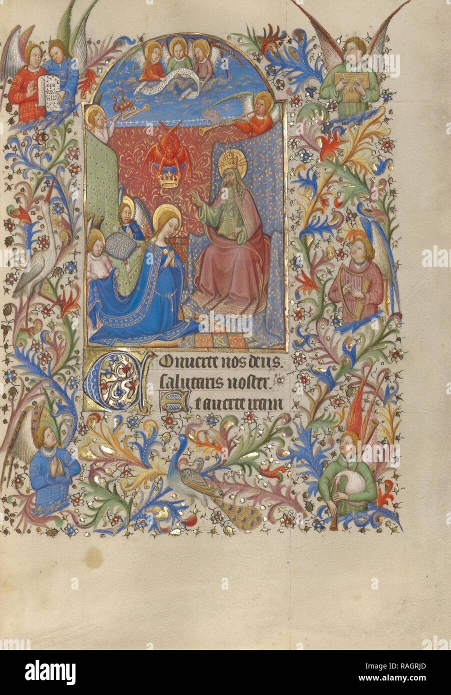 The Coronation of the Virgin, Spitz Master (French, active about 1415 ...