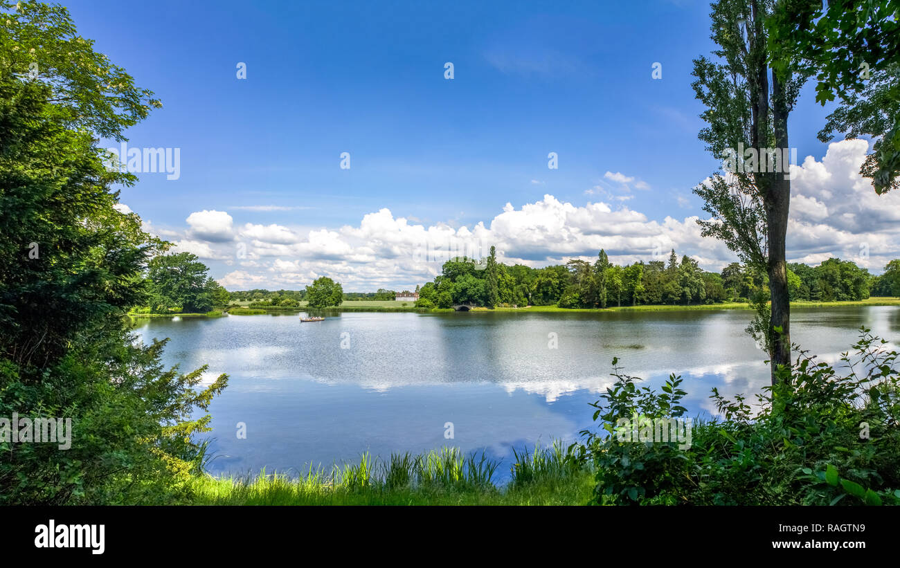 Castle Woerlitz, Germany Stock Photo - Alamy