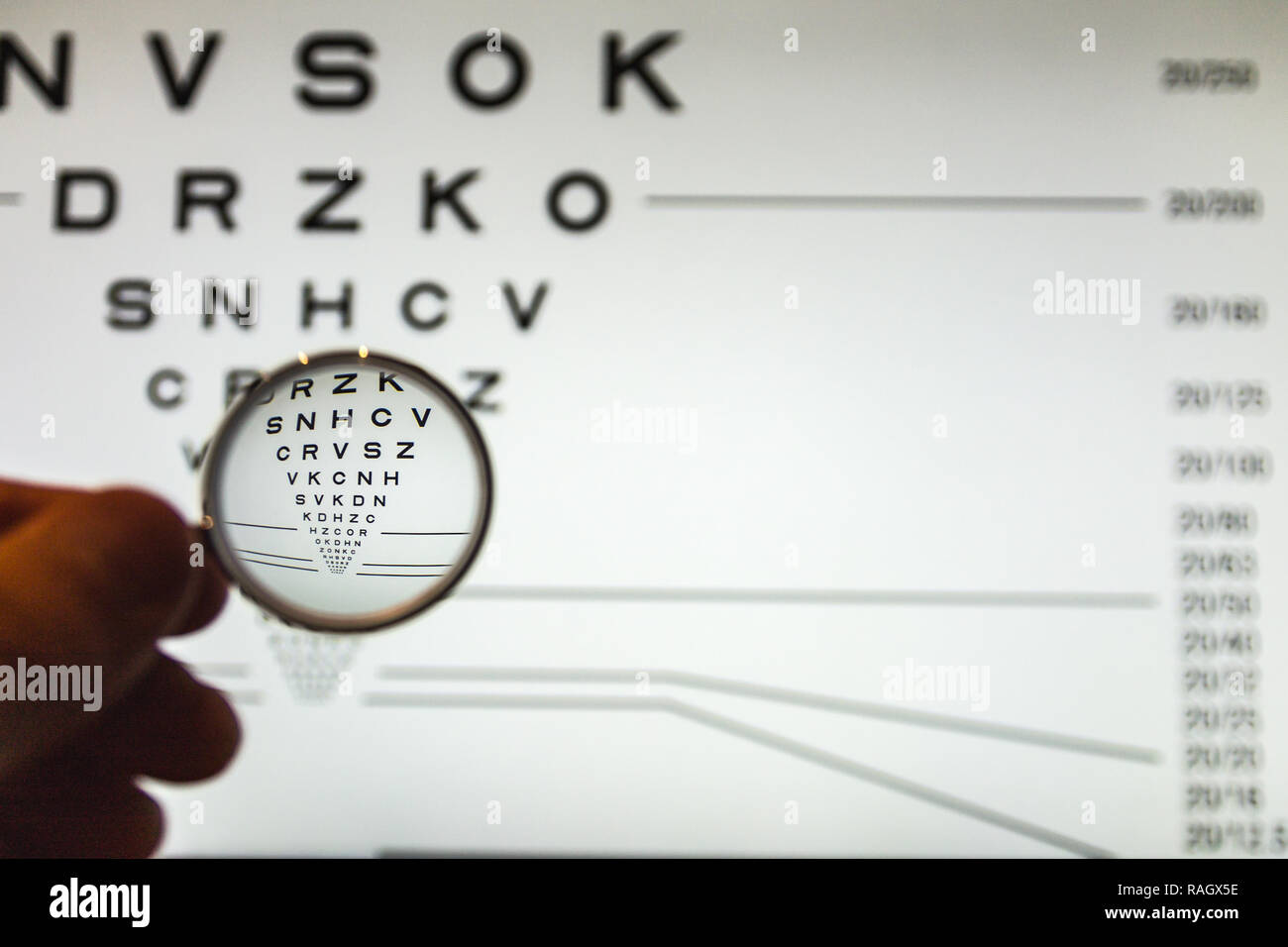 Astigmatism hi-res stock photography and images - Alamy