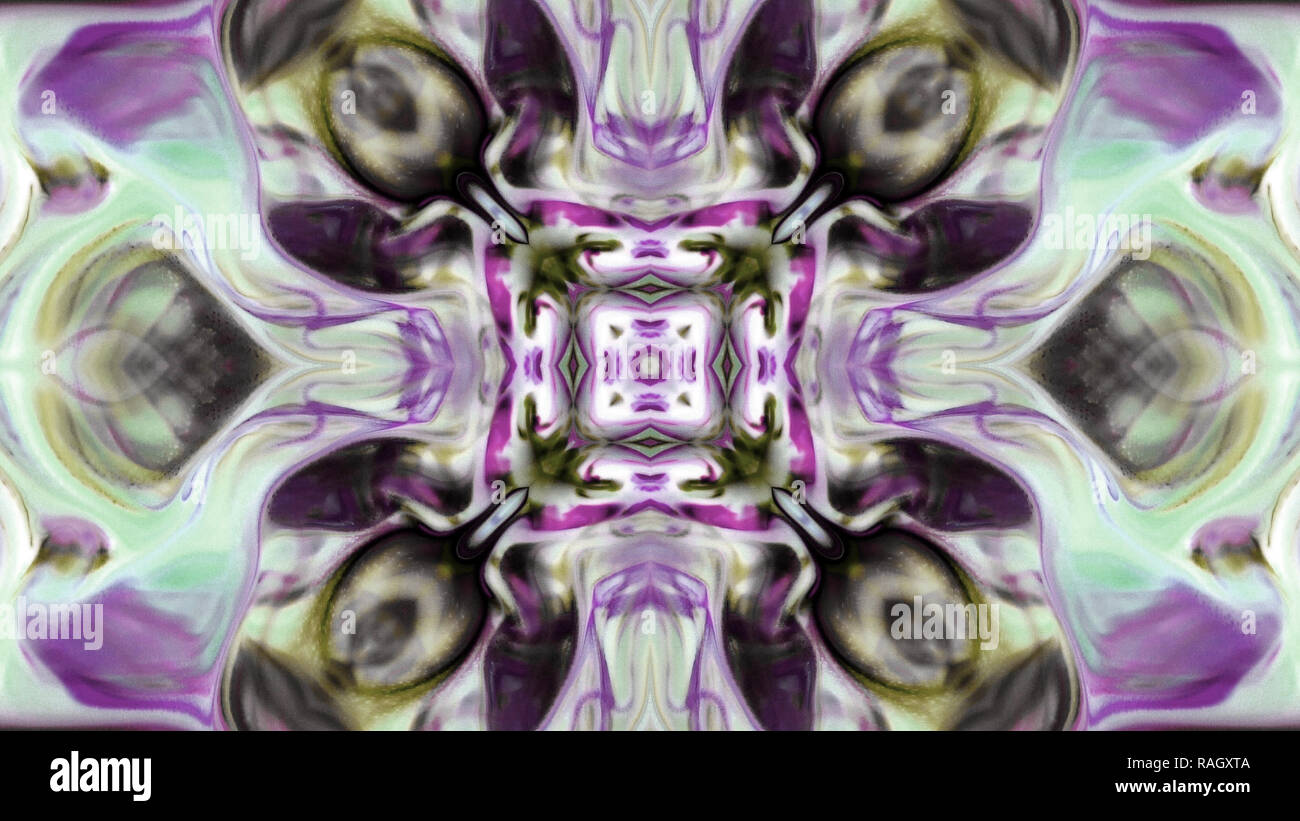 Abstract Paint Brush Ink Explode Spread Smooth Concept Symmetric ...