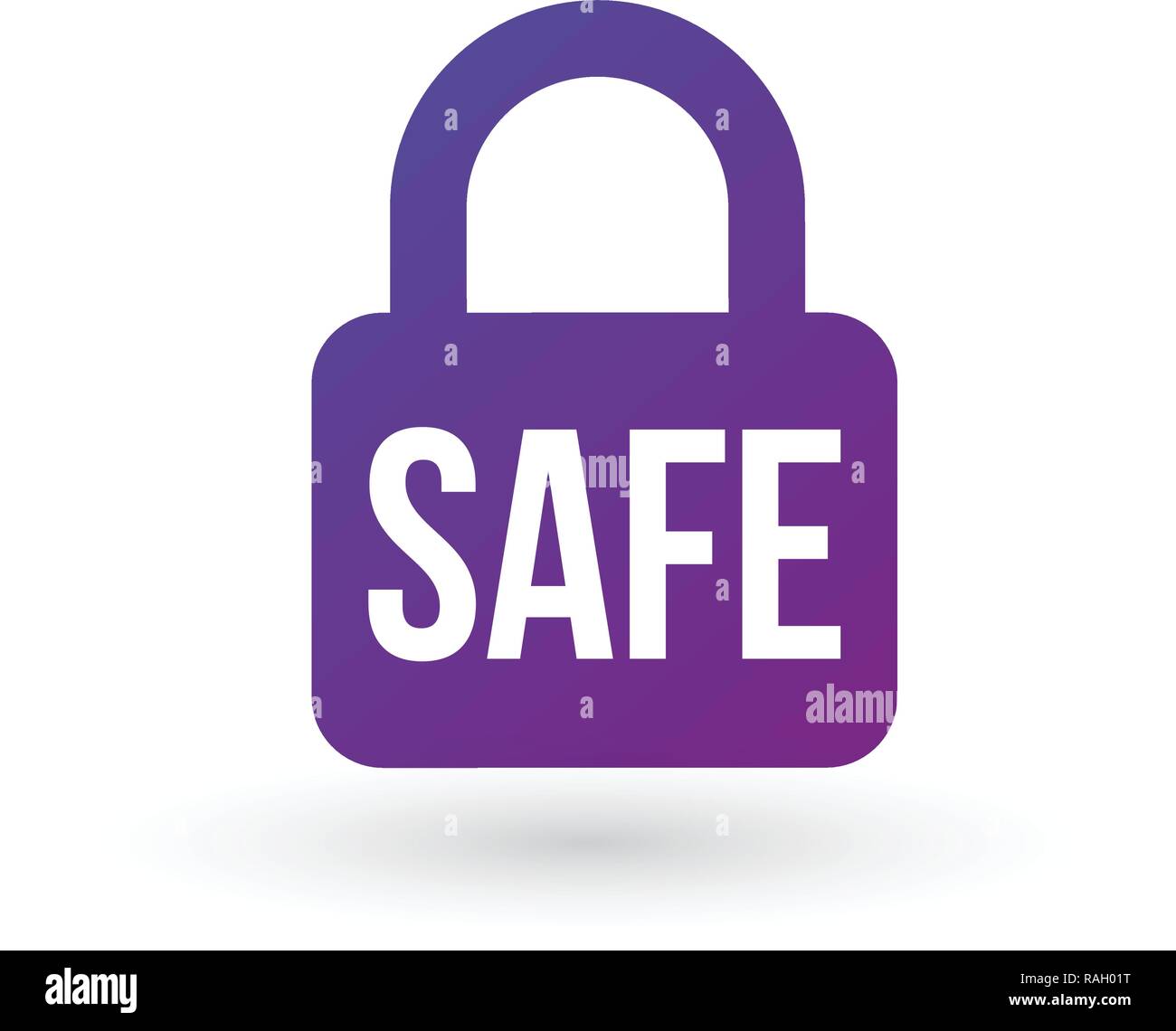 security icon safe lock icon, padlock symbol.vector illustration ...