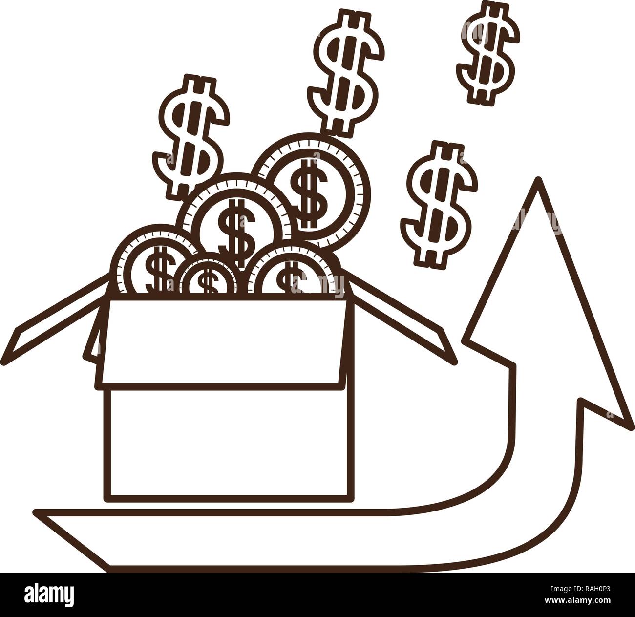 Budget suitcase Stock Vector Images - Alamy