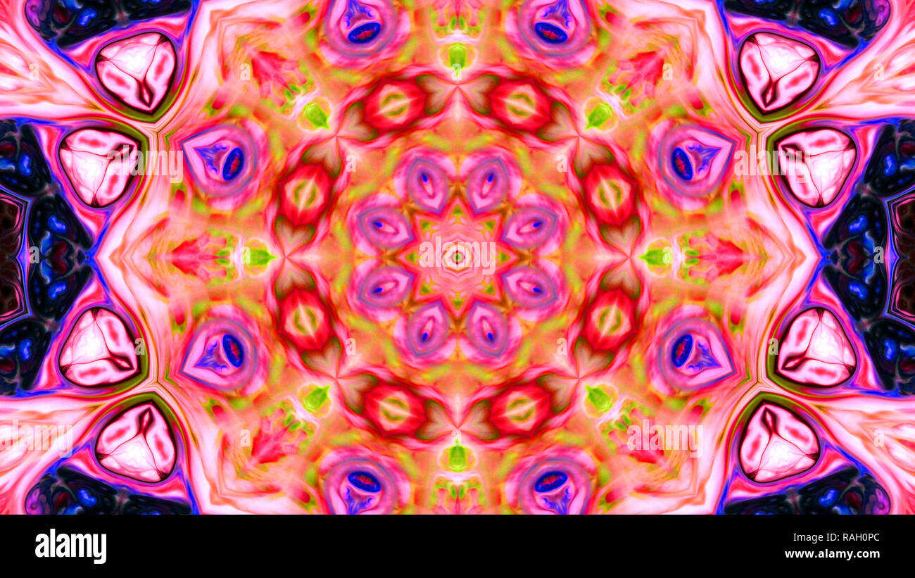 Abstract Paint Brush Ink Explode Spread Smooth Concept Symmetric ...