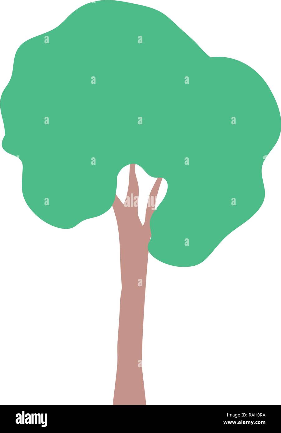 tall tree isolated icon Stock Vector Image & Art - Alamy