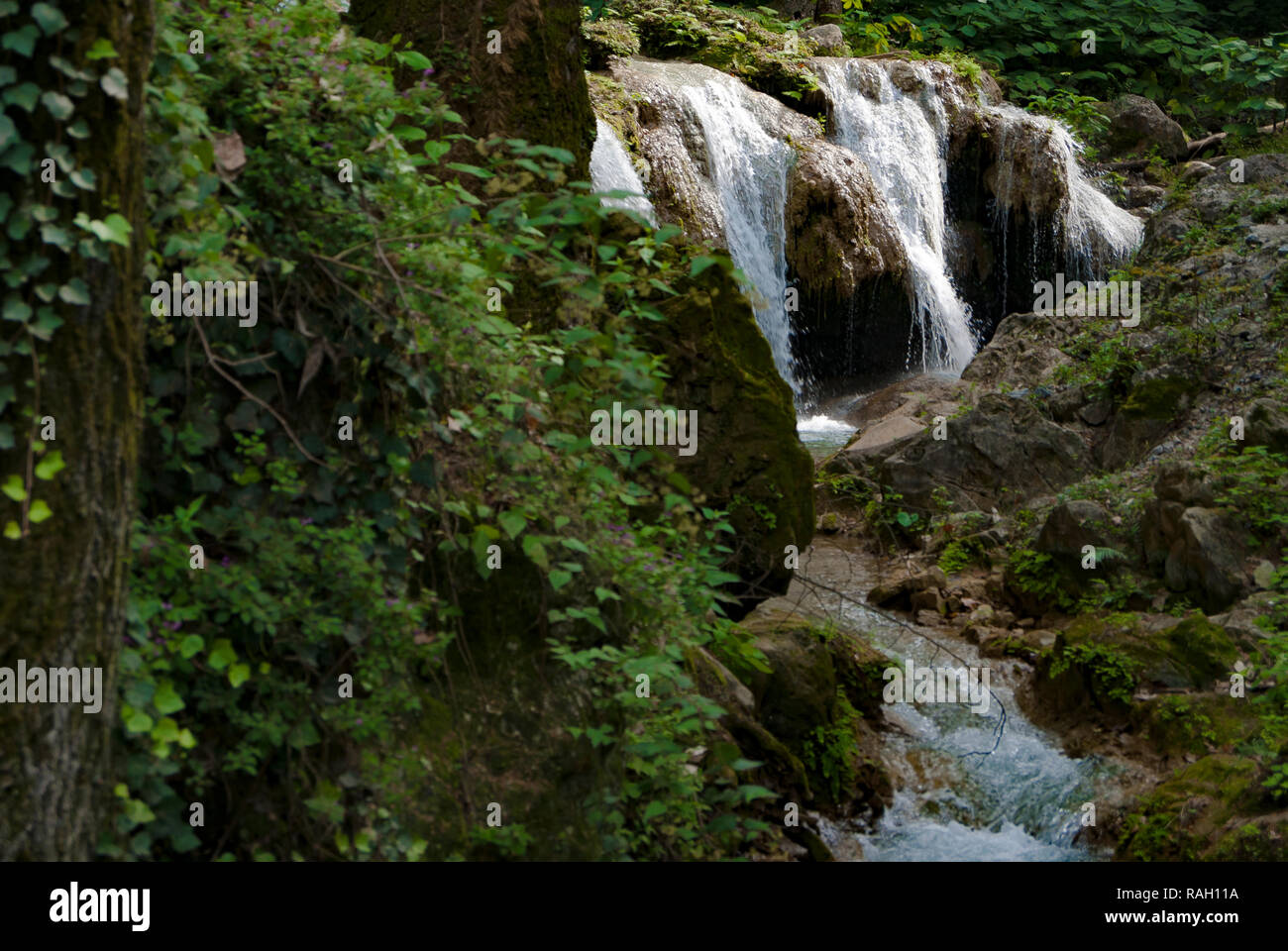 Mexico nuevo leon monterrey waterfall hi-res stock photography and ...