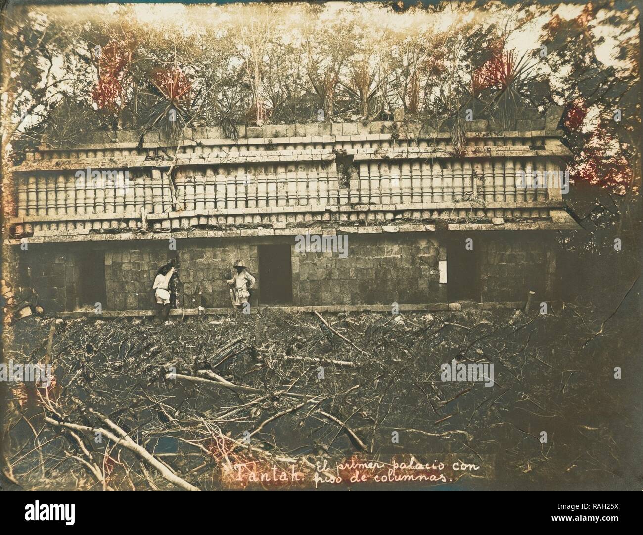Tantah: el primer palacio con friso de columnas, Views of Aztec, Maya ...