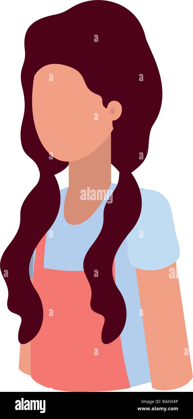 young woman avatar character Stock Vector Image & Art - Alamy