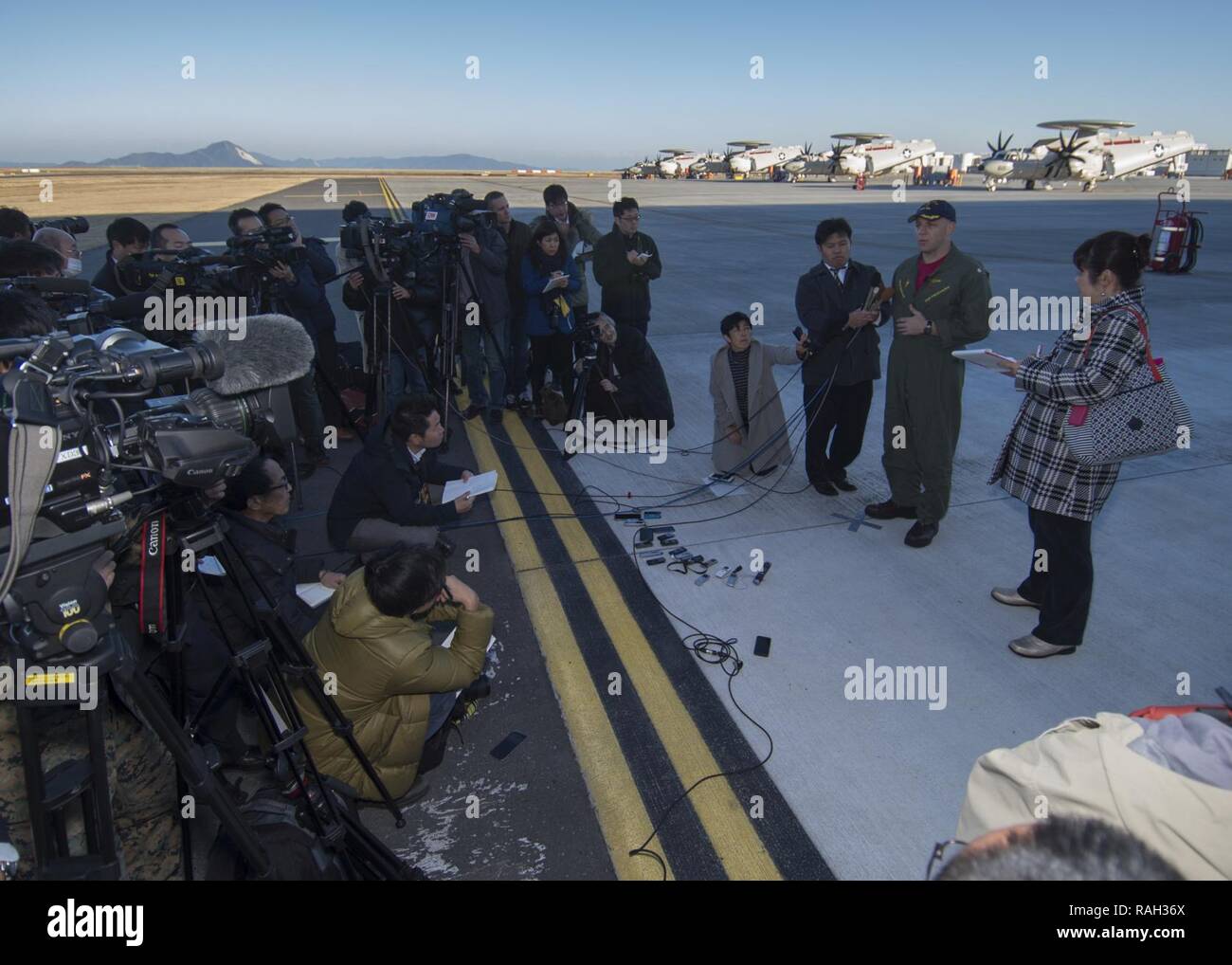 IWAKUNI, Japan (February 2, 2017) Commander Daniel Prochazka ...