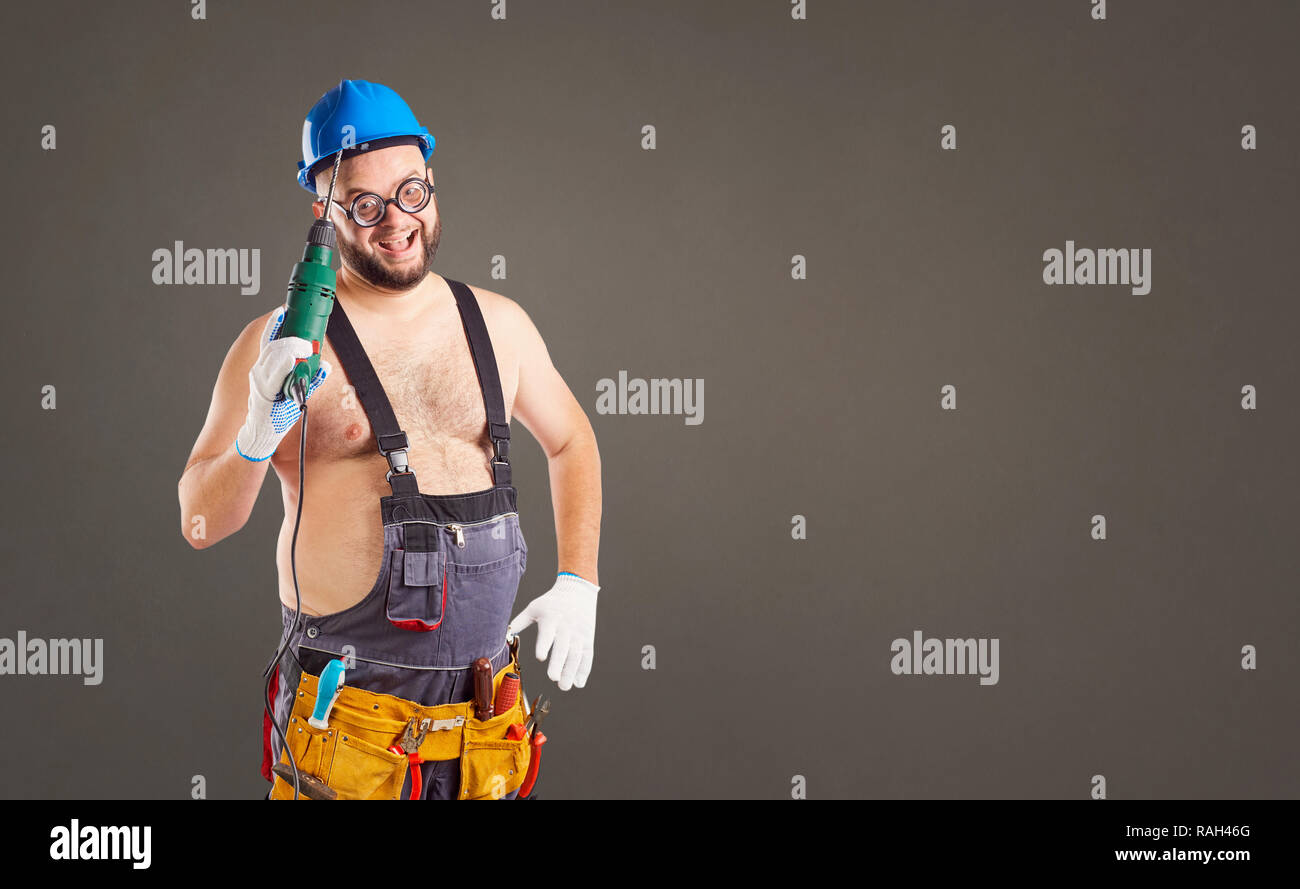 Fat builder hi-res stock photography and images - Alamy