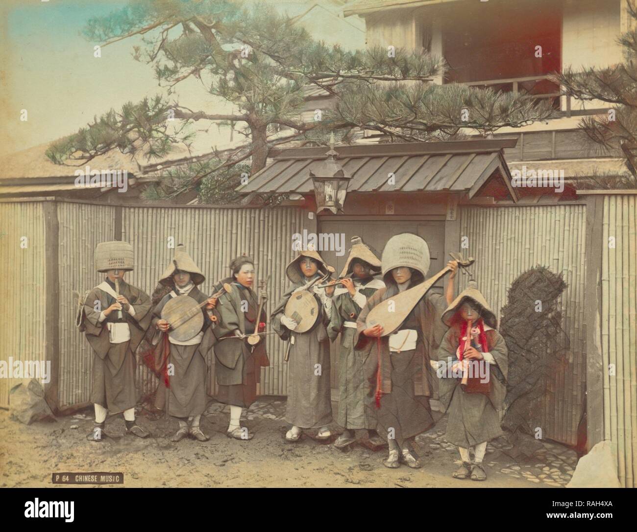 Japanese Musicians, Attributed to Kusakabe Kimbei (Japanese, 1841 ...