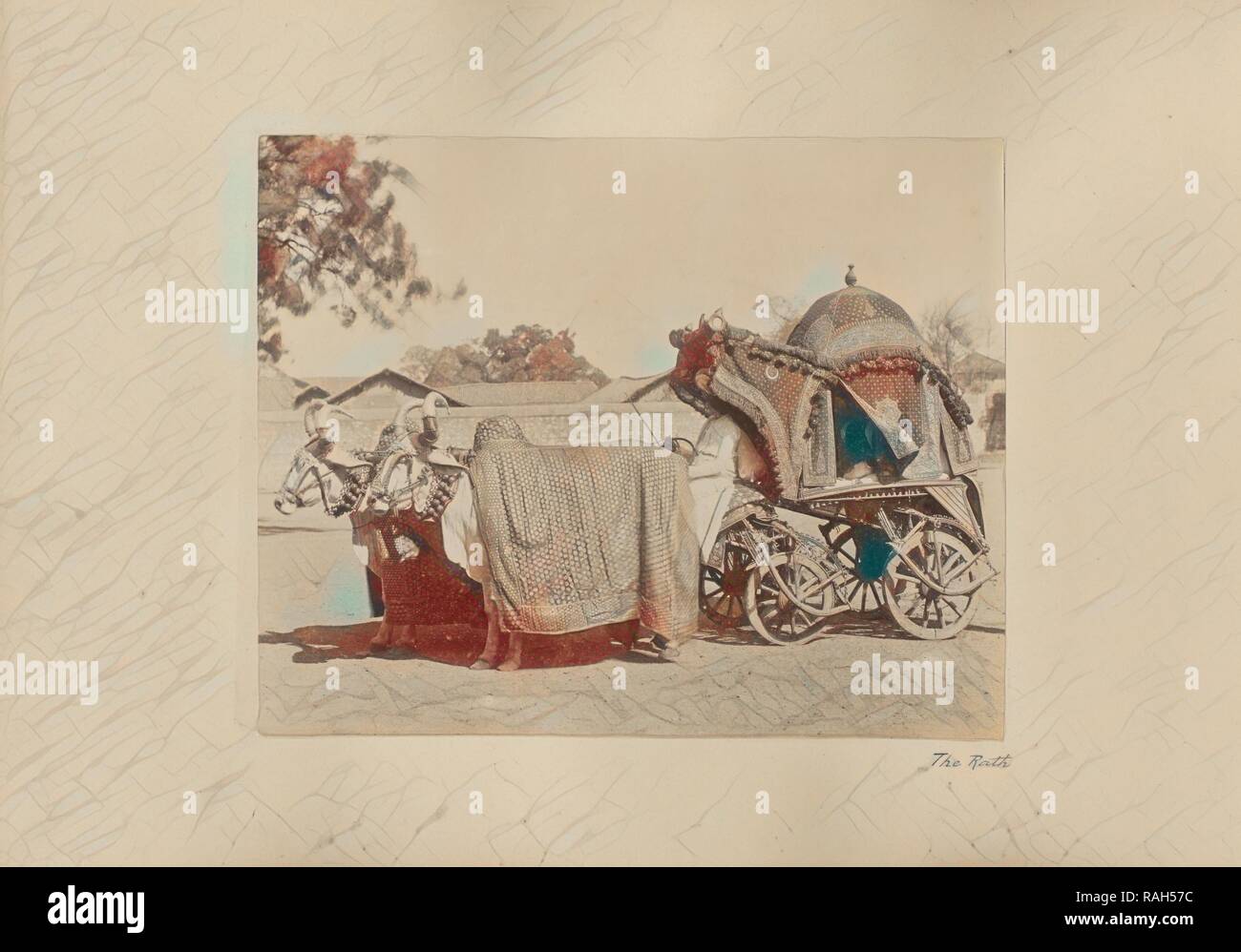 The Rath, India, 1886 - 1889, Albumen silver print. Reimagined by Gibon ...