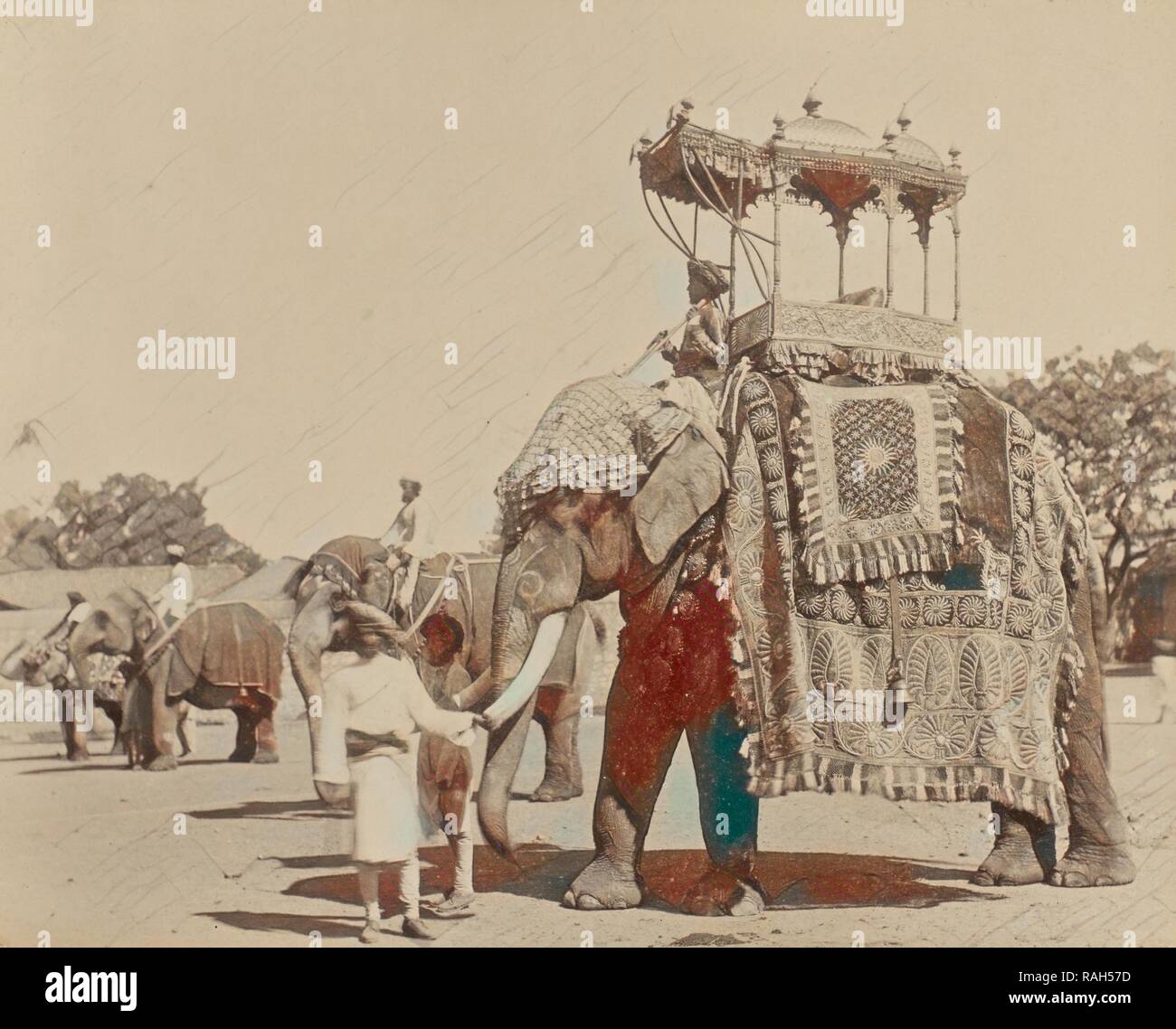 Moti, India, 1886 - 1889, Albumen silver print. Reimagined by Gibon ...