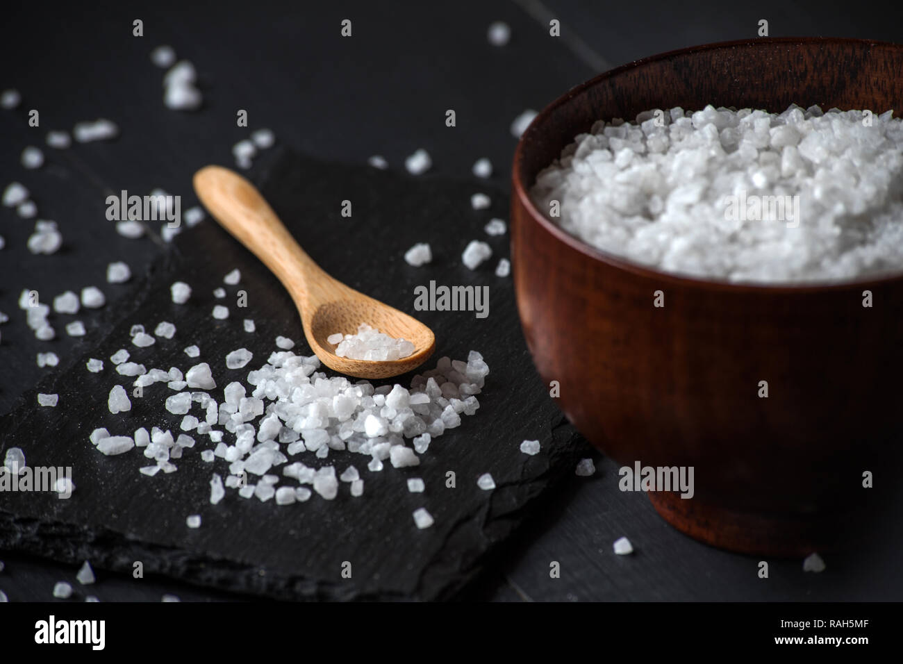 crystal salt spice Stock Photo - Alamy