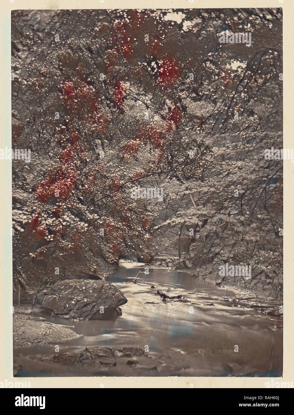 Forest stream, Arthur Brown (British, active 1850s), Saltburn-on-the ...