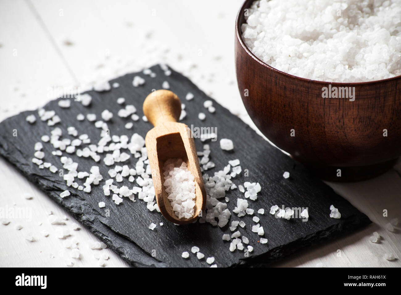 crystal salt spice Stock Photo - Alamy