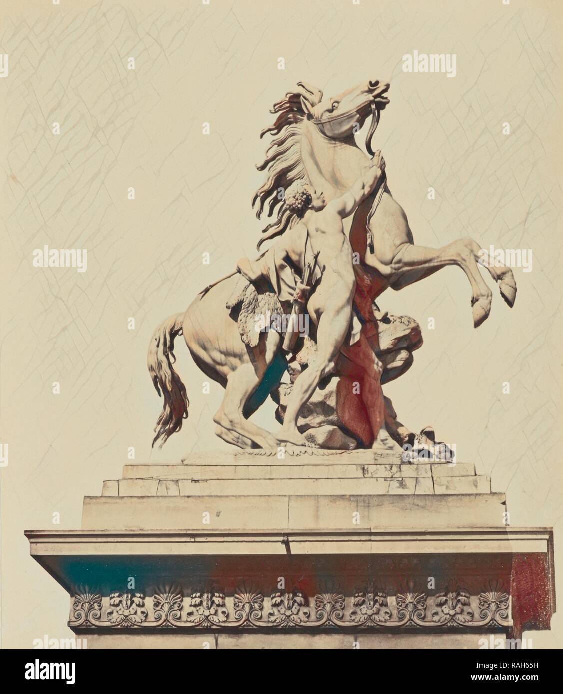 Cheavaux de Marly (No. 73), Édouard Baldus (French, born Germany, 1813 ...