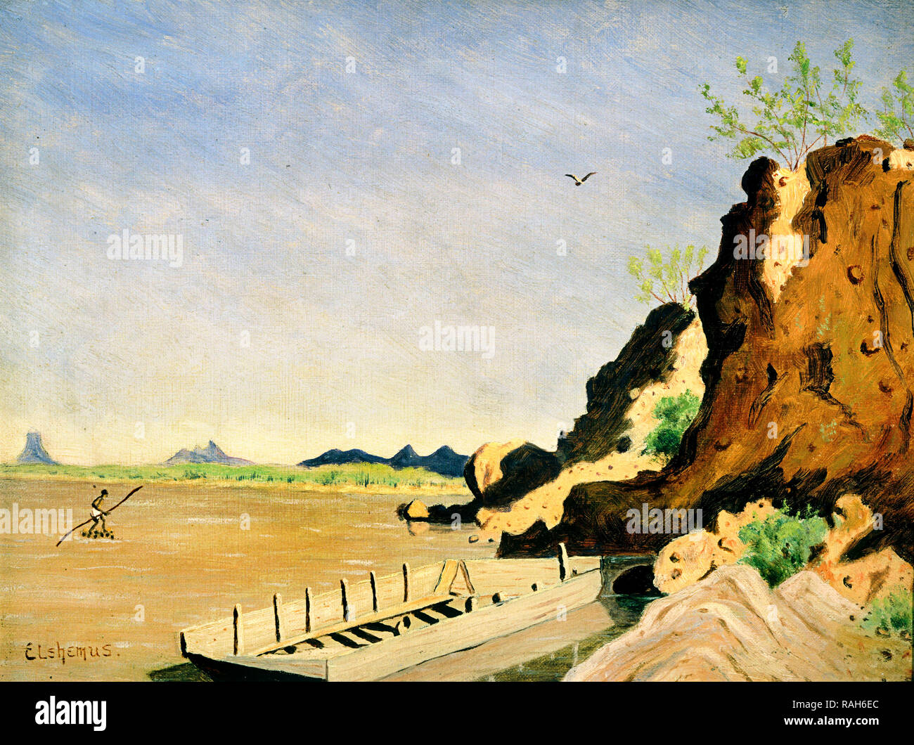 Louis Eilshemius, Yuma, Arizona 1890 Oil on canvas, The Phillips ...