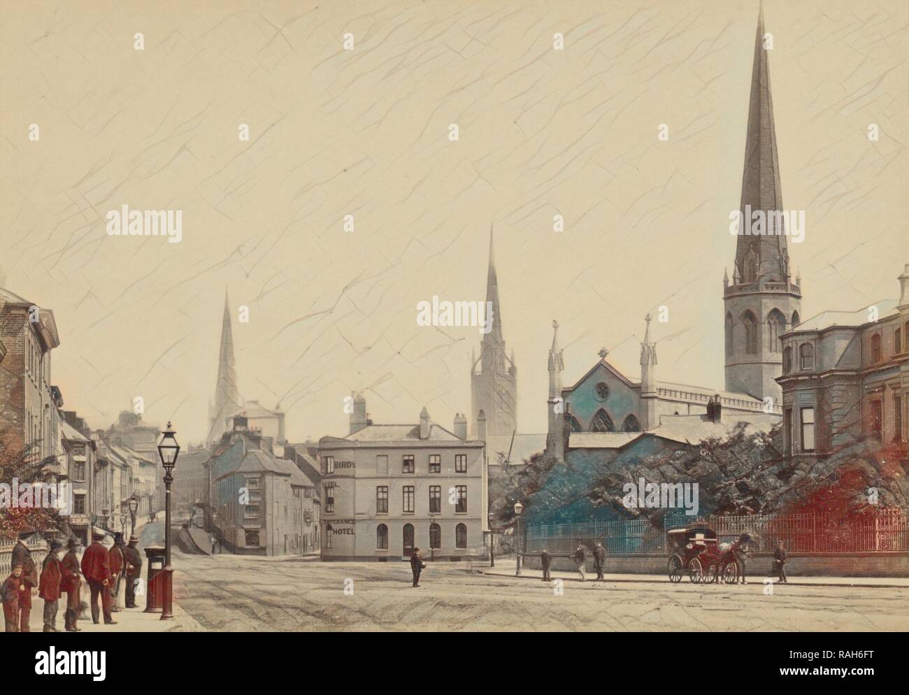 Coventry, the Three Spires, from the Green, Francis Bedford (English ...