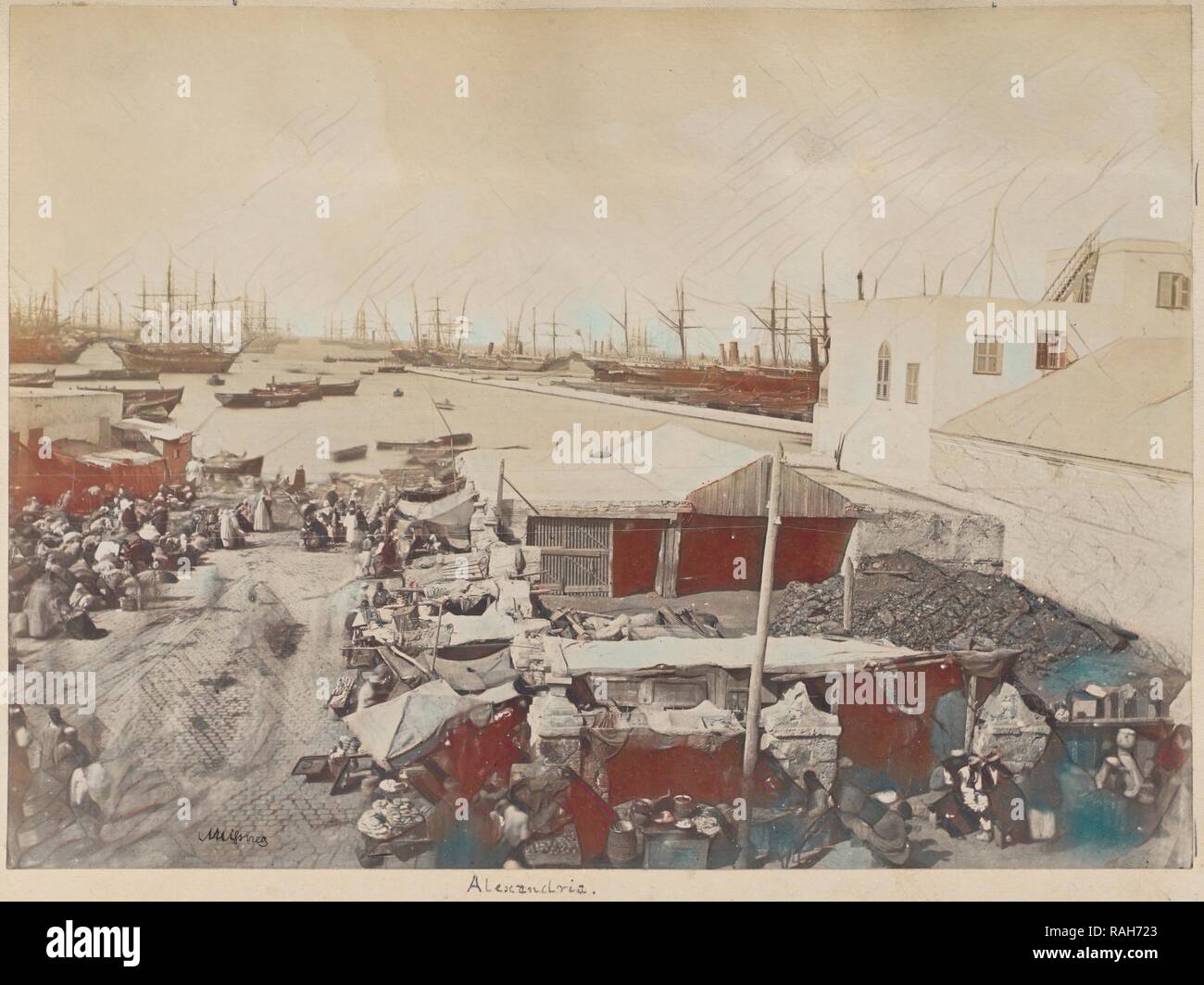 Alexandria, F. Meissner (French, active 1860s - 1870s), Alexandria ...