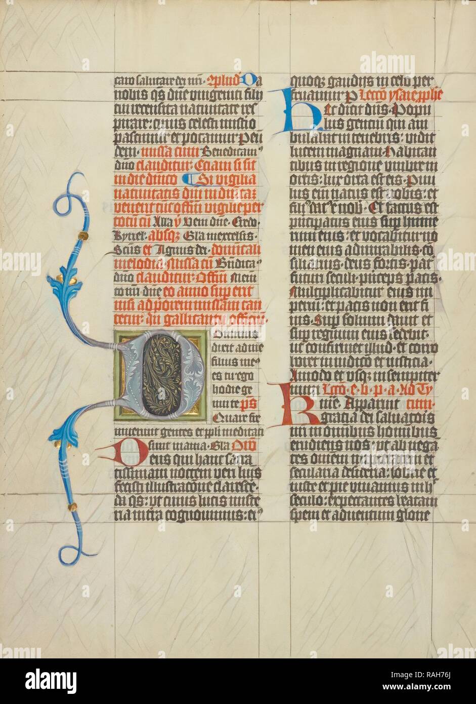 Decorated Initial D, Master Michael (Austrian, active about 1420 until ...