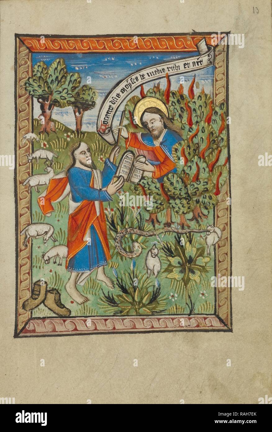 The Burning Bush, Norfolk perhaps (written), East Anglia, England ...