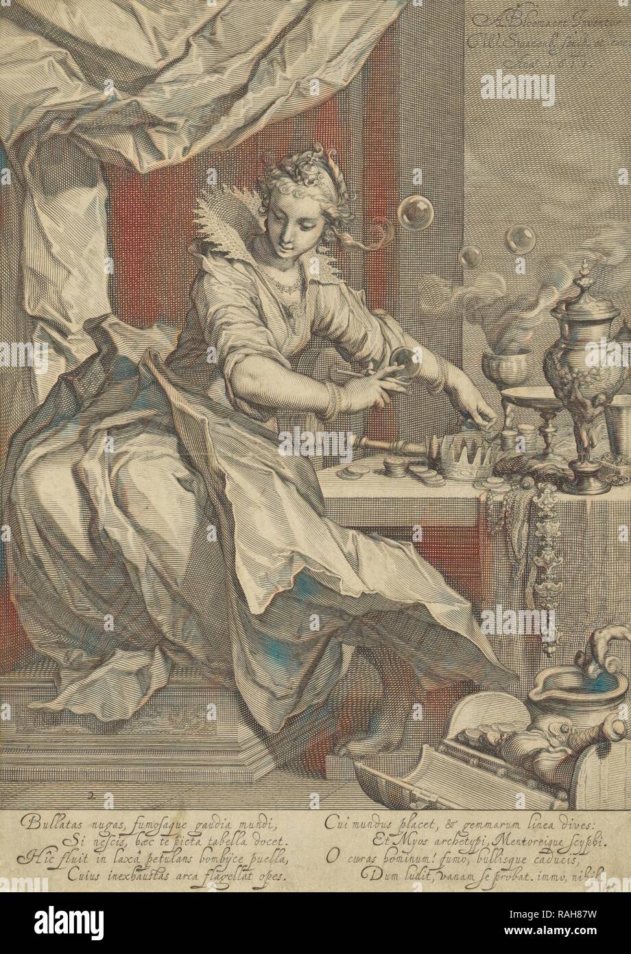 Vanitas, Willem Isaacsz van Swanenburg (Dutch, 1580 - 1612), After Abraham Bloemaert (Dutch ...