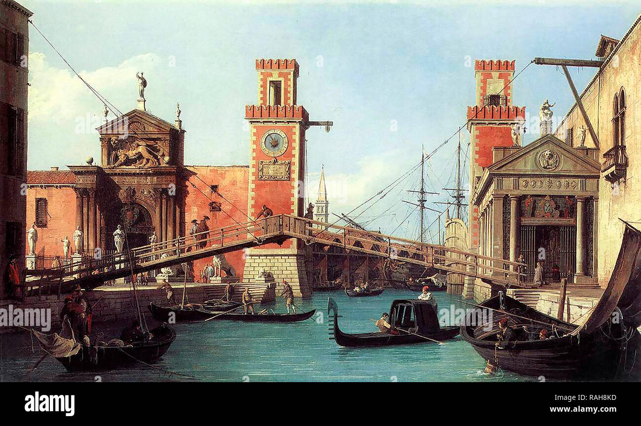 Venetian arsenal painting hi-res stock photography and images - Alamy