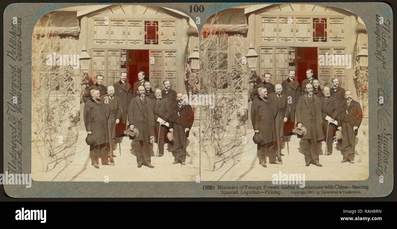 Ministers of foreign powers during negotiations with China- leaving ...