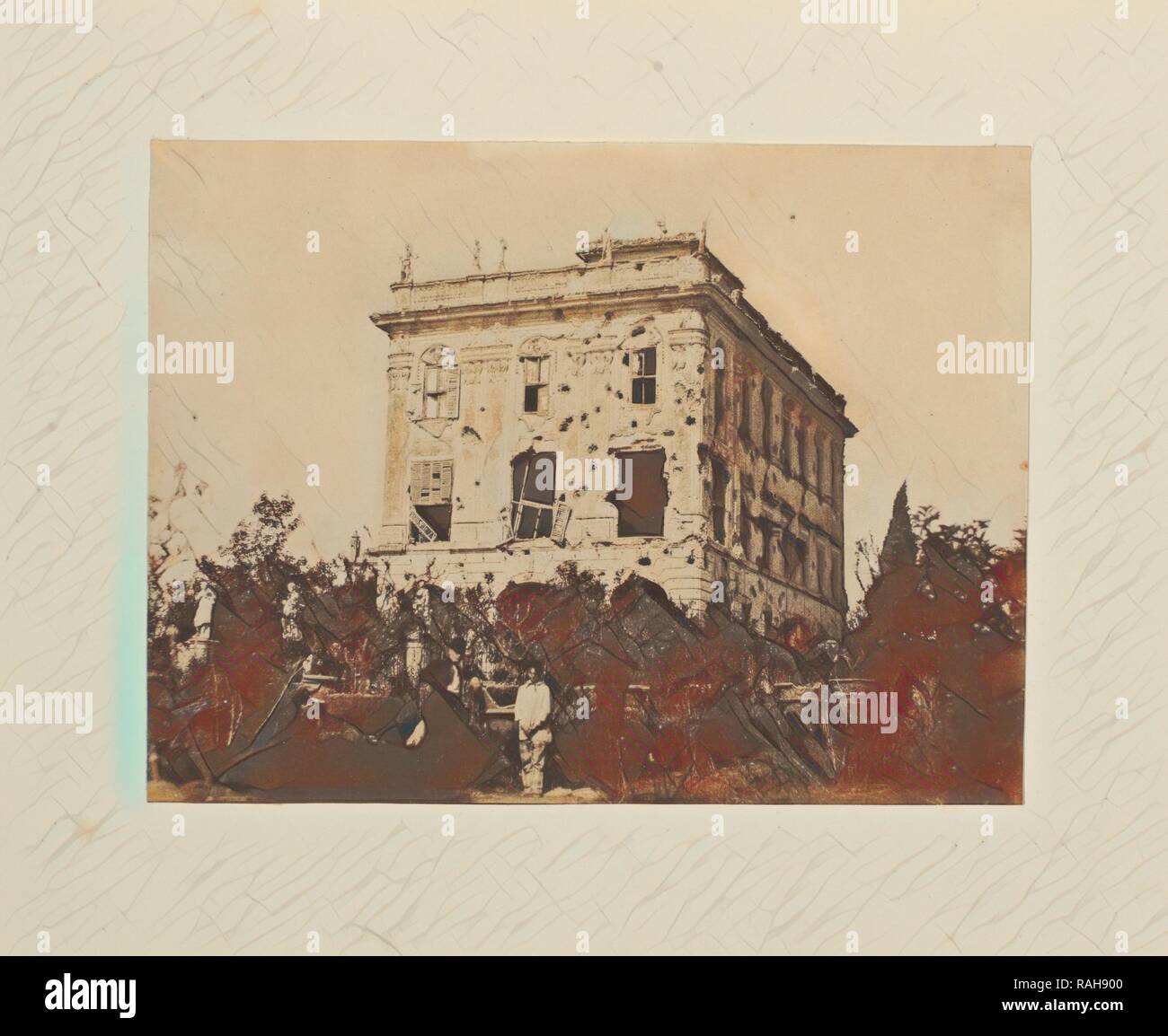 Casino Valentini, Fotografi di Roma 1849, Lecchi, Stefano, 19th century ...