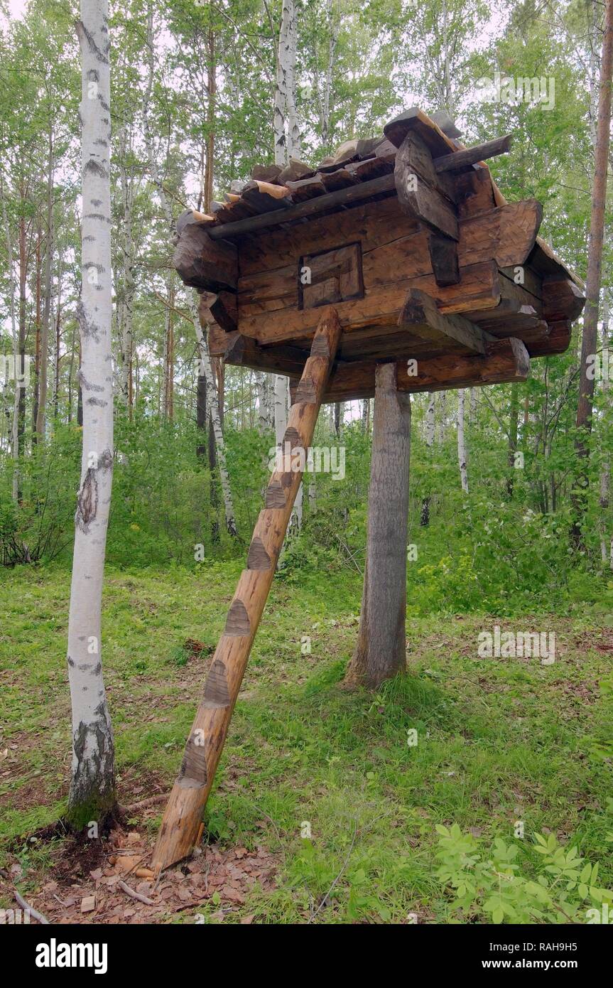 Warehouse for storage of products, Evenki settlement, Irkutsk region ...