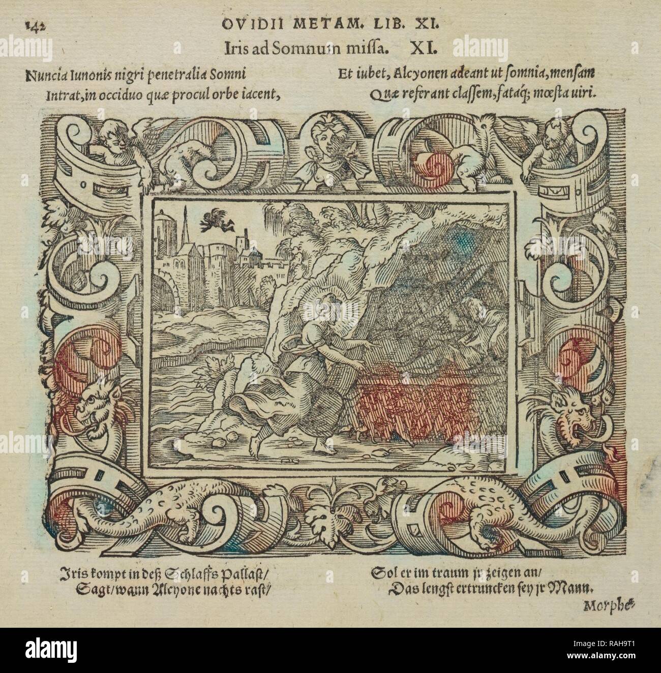 Iris ad Somnum missa, Iohan. Posthii Germershemii Tetrasticha in Ovidii ...