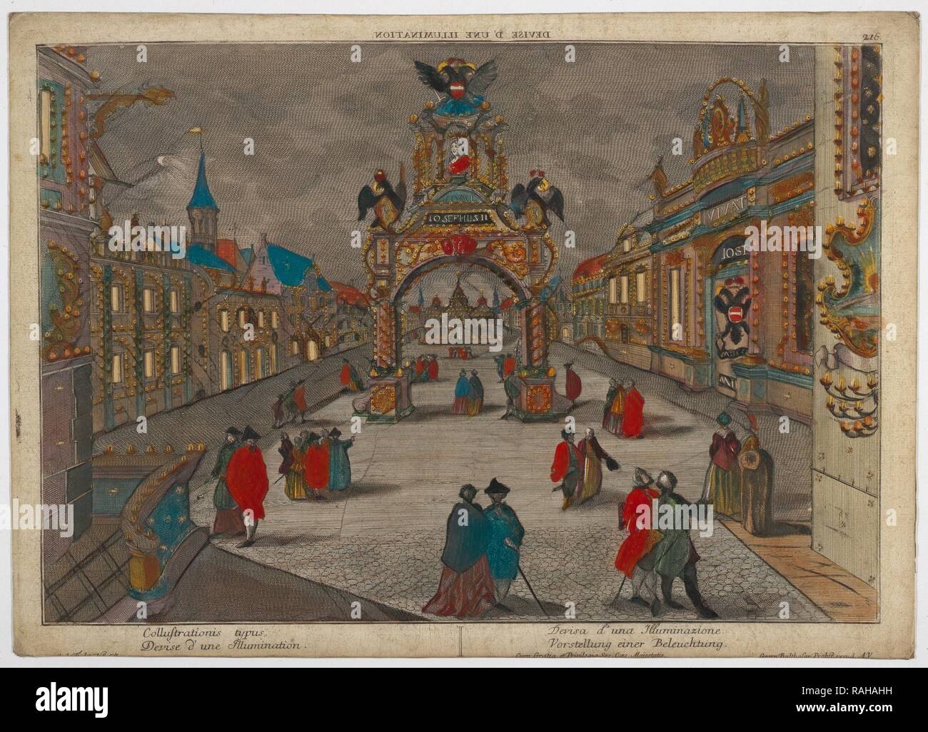 Devise d'une illumination, European vues d'optique, Probst, Georg ...