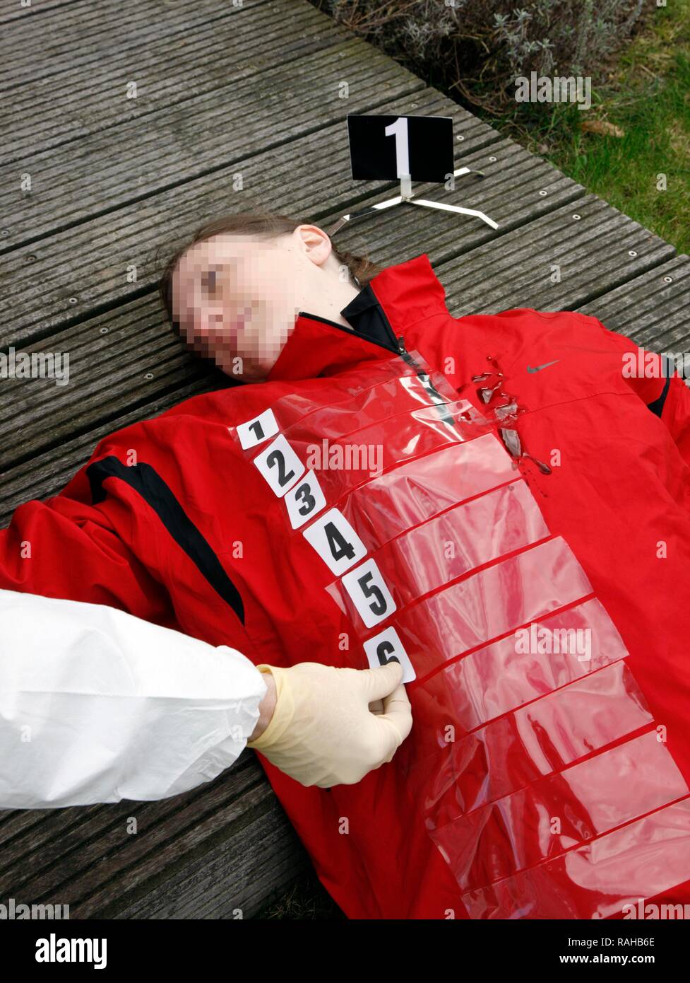 Securing of evidence at a crime scene after a capital offence, murder ...