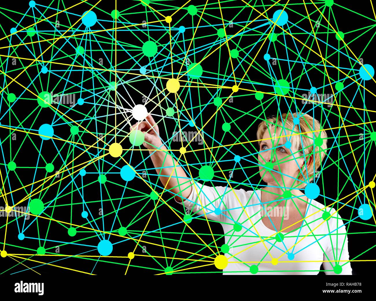 Human networks hi-res stock photography and images - Alamy