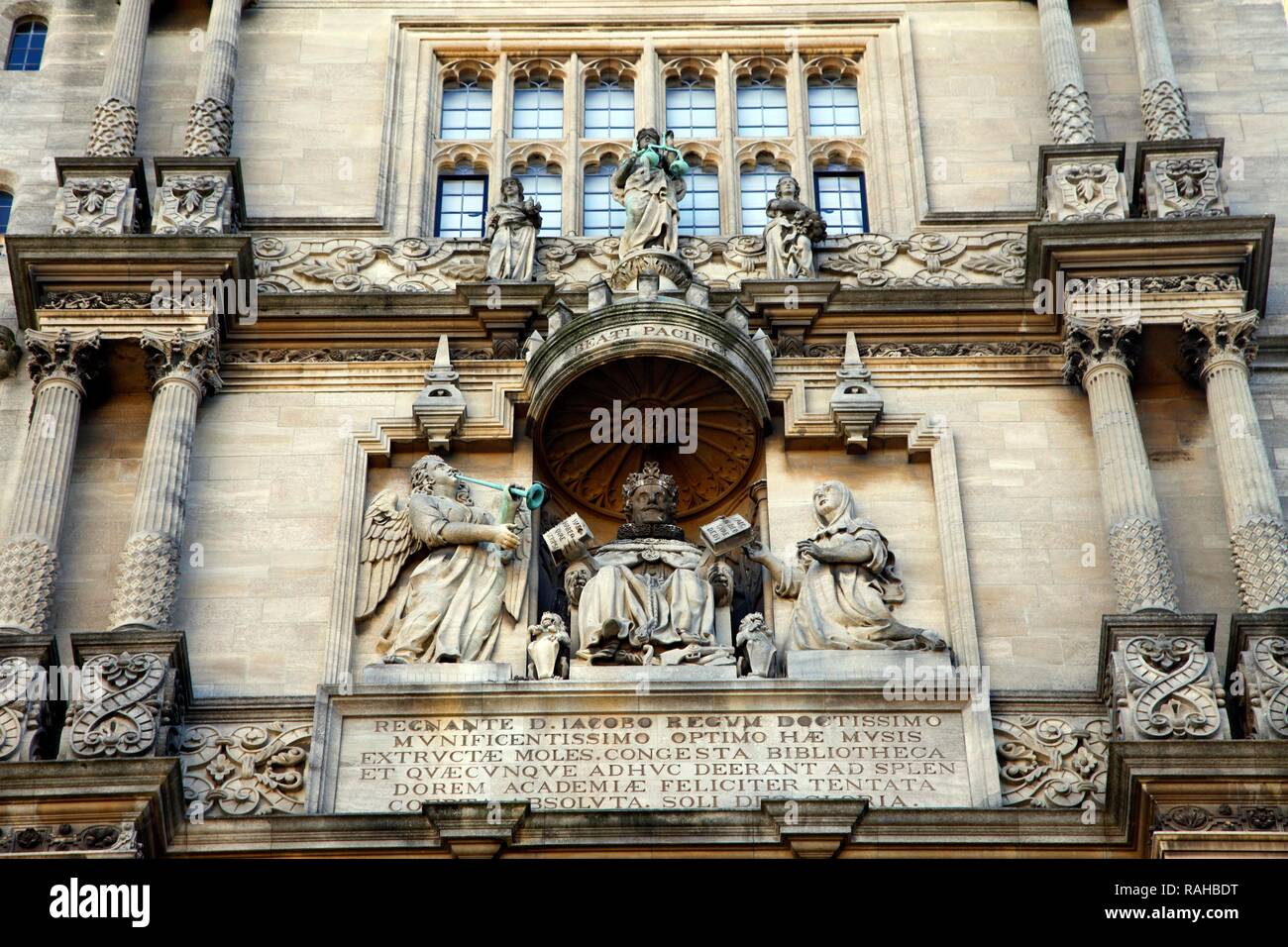 Bodleian library exterior hi-res stock photography and images - Alamy
