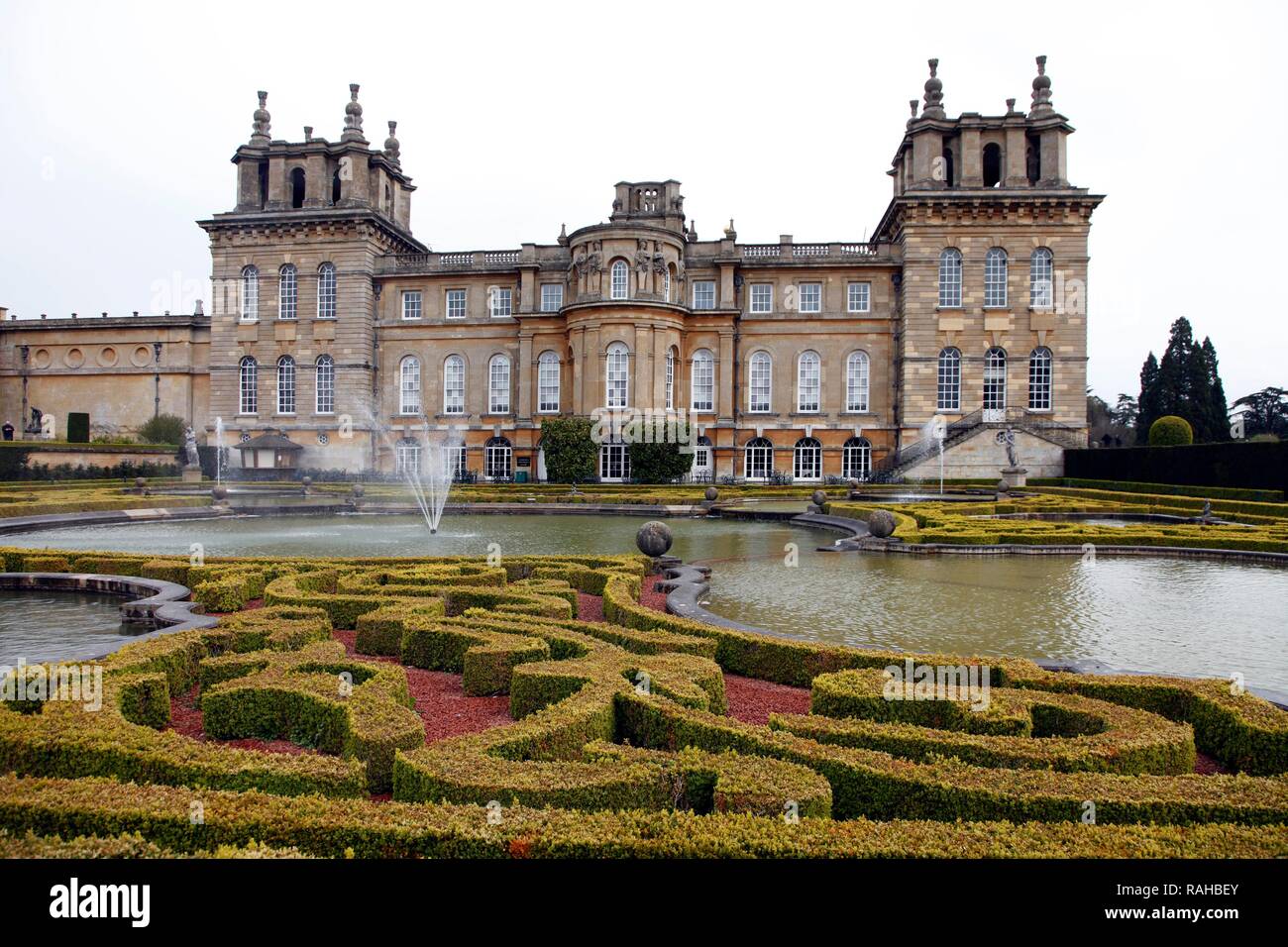 Blenheim Palace and garden, Unesco World Heritage Site, Woodstock ...