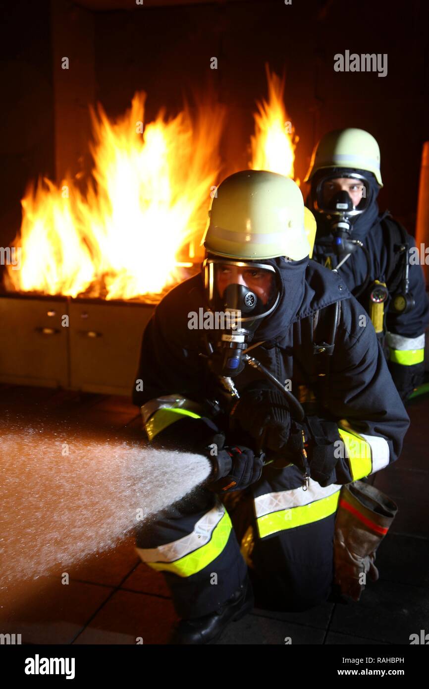 Professional firefighters hi-res stock photography and images - Alamy