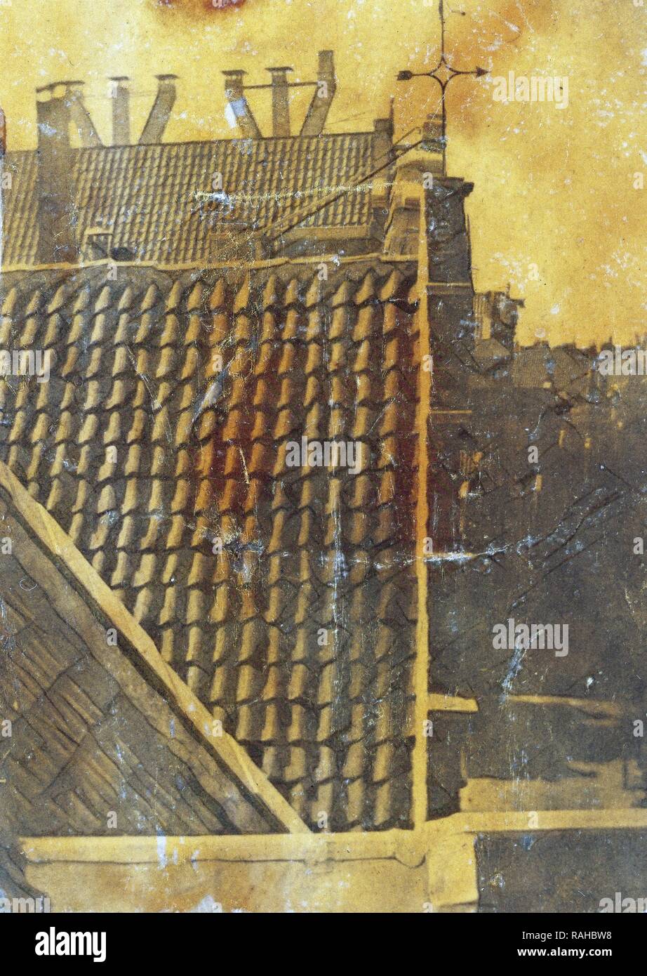 Amsterdam as seen from the house of the photographer, Eduard Isaac ...