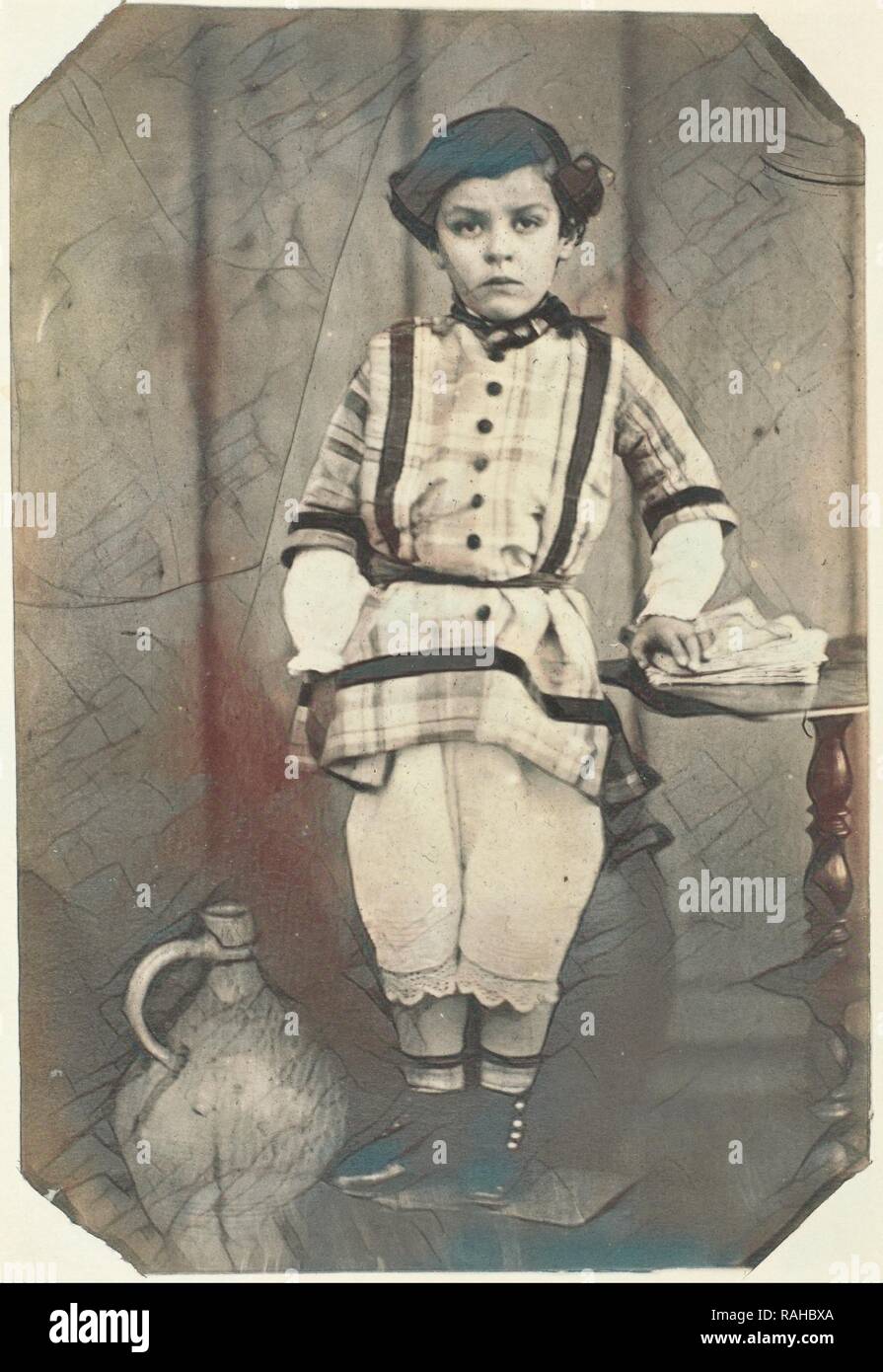 Portrait of Louis Asser, Eduard Isaac Asser, 1853. Reimagined by Gibon ...